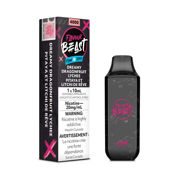 Flavour Beast Flow - Dreamy Dragonfruit Lychee Iced Disposable Vape ...