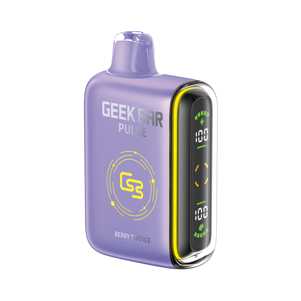 Geek Bar Pulse - Berry Trio Ice Disposable Vape – DRAGON VAPE