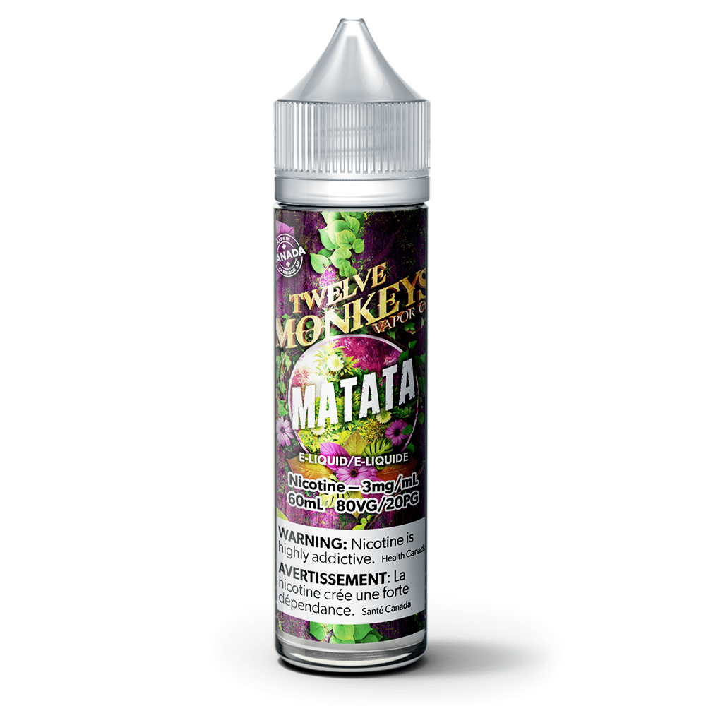 Matata E-Liquid (60mL) - Twelve Monkeys | Dragon Vape – DRAGON VAPE